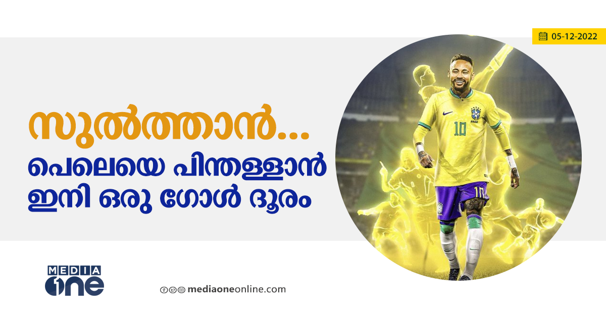 'സുൽത്താൻ...; പെലെയെ പിന്തള്ളാൻ നെയ്മറിന് ഇനി ഒരു ഗോൾ ദൂരം | FIFA World ...