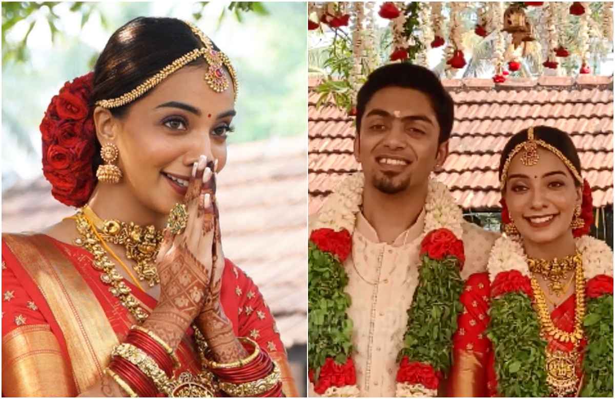 ജൂണ്‍ ഫെയിം നടി വൈഷ്ണവി വേണുഗോപാല്‍ വിവാഹിതയായി | actress Vaishnavi ...