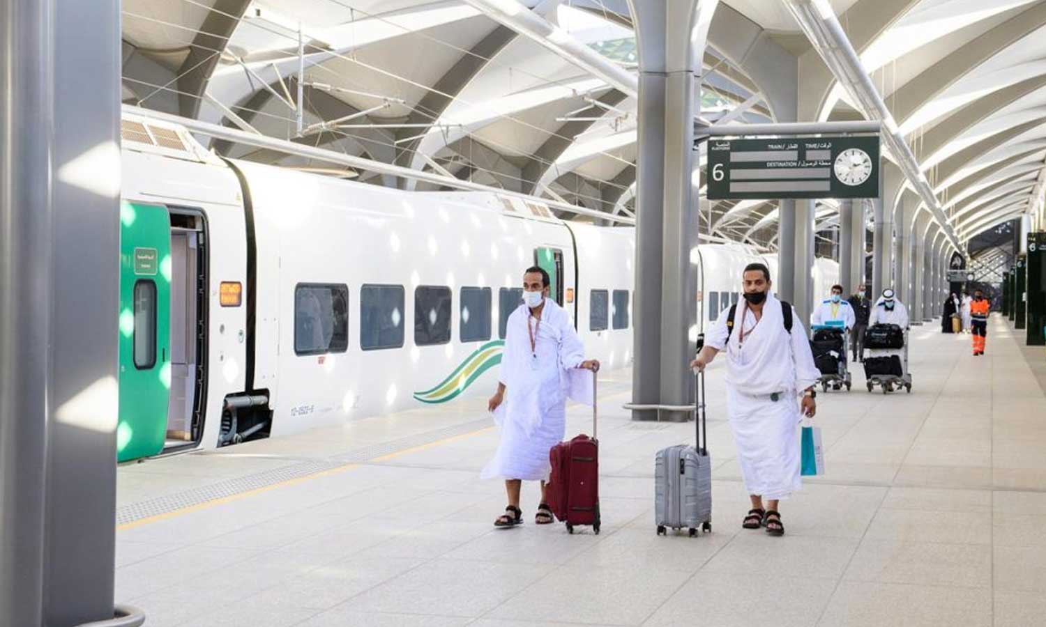 Record-Breaking Numbers: Hajj Pilgrims Flock to Haramain High-Speed ...